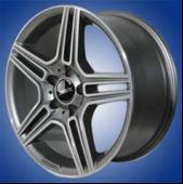 China Full painted Chromed 17 Inch Alloy Wheels Aluminum With Machine cut face for sale