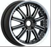 China Chromed Full painted 17 Alloy Wheels Lightweight and Polish for sale