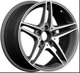 China Full Painted 16 Alloy Wheels , V-CH Polished Alloy Wheels for sale