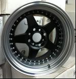 China Polish Aluminum KIN-1117 Car Alloys Wheels With 4 Holes for sale
