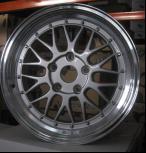China Kin-T051 Black Chromed Car Alloys Wheels With Machine cut face for sale