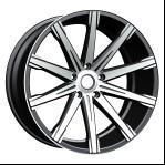China KIN-099 V-CH Car Alloys Wheels 5 Hole With Machine cut face for sale