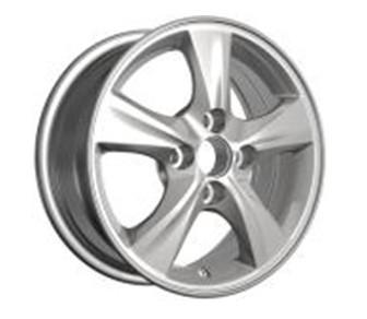 China Chrome 14 Inch Alloy Wheels With 4 Hole In Machine KIN-258 For HYUNDAI for sale