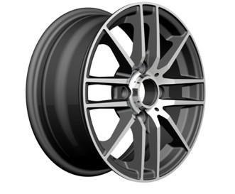 China KIN-333 Aluminum 14 Inch Alloy Wheels With 4 / 5 / 8 Hole For Cars for sale