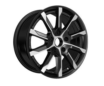 China Full Painted Auto 16 Inch Alloy Wheels 4 / 5 / 8 Hole For Car KIN-337 for sale