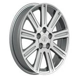 China kin-916 Lightweight 17 Inch Alloy Wheels Silver 5 Hole For TOYOTA for sale