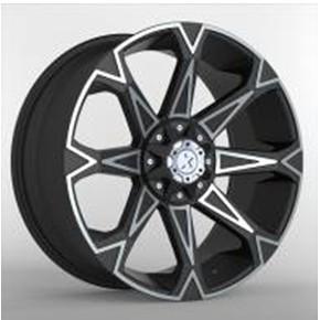 China 5 / 6 Hole Aluminum Lightweight  Alloy Wheels With -15 / 0 ET for sale