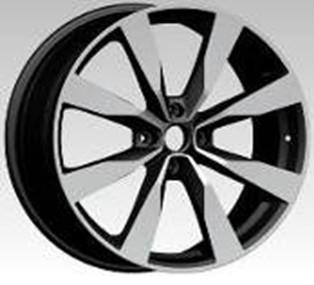 China Aluminum 17 Inch Alloy Wheels Lightweight Full Painted With 5 Hole for sale