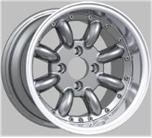 China 13 Inch Polish Car Alloys Wheels Full Painted With -7 ET for sale
