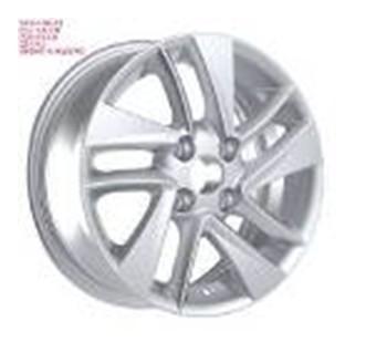 China Silver 4 Holes 14 Inch Alloy Wheels High Polished For HYUNDAI KIN-5016 for sale