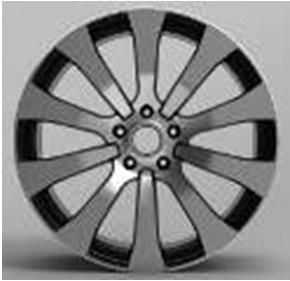 China 5 Holes 45 ET Replica Alloy Wheels High Polished 20 Inch For LAND ROVER for sale