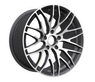 China 5 Hole 18 Inch Alloy Wheels Full Painted With Machine Cut Face for sale