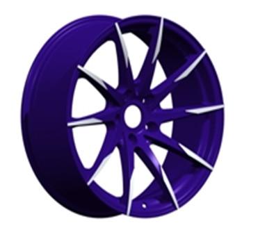 China Light V-CH 17 Inch Alloy Wheels 5 Hole With Machine Cut Face for sale