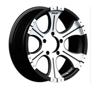 China 5 Hole Light 18 Inch Alloy Wheels Full Painted With Machine Cut Face for sale