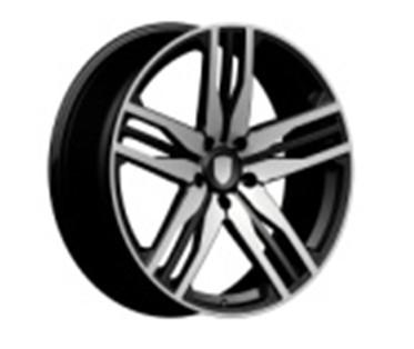 China Polish Lightweight Car Alloys Wheels 45 ET With 4 / 5 / 8 Hole for sale