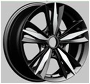 China Lightweight 15 Inch Alloy Wheels 4 Hole With Machine Cut Face for sale