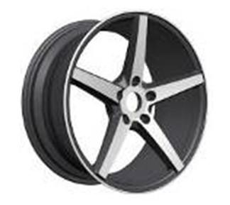 China Polished Alloy Wheels 5 Hole Machine Cut Face 18 Inch For VS-PR5 for sale