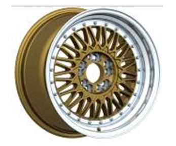 China Lightweight 17 Inch Car Alloys Wheels Chrome Polish With 5 / 10 Hole for sale