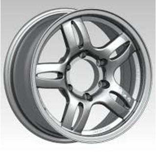 China Lightweight 16 Inch Alloy Wheels Full Painted With 6 Hole and 2 ET for sale