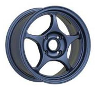 China Blue Lightweight 15 Inch Alloy Wheels V-CH 4 / 5 Hole With 100 - 114.3 PCD for sale