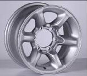 China Polish Aluminum Car Alloys Wheels 15 Inch Lightweight , Concave Design for sale