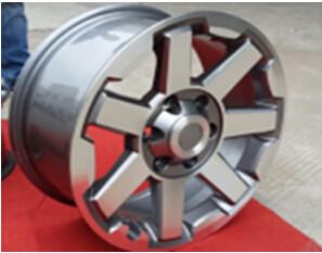 China Full Painted 20 Inch Alloy Wheels Aluminum 25 ET With 6 Hole for sale