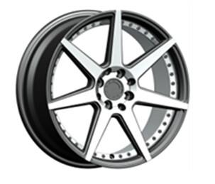China Lightweight 17 Inch Alloy Wheels 5 Hole 100 - 114.3 PCD With 32 - 35 ET for sale