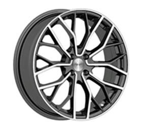 China 100 PCD 18 Inch Alloy Wheels 25 - 40 PCD 4 Hole With Machine Cut Face for sale