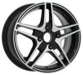 China Cars KIN-420 15 Inch Alloy Wheels 35-45 ET With Machine Cut Lip for sale