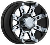 China Polish Aluminum Lightweight 4x4 Alloy Wheels 15 Inch , 114.3 - 139.7 PCD for sale