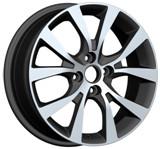 China 4 Hole 16 Inch Alloy Wheels Full Painted 52 ET 4 X1 00 PCD With Machine Cut face for sale