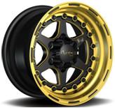 China Black Deep Concave Car Wheels  -15 ET16 Inch  X  8.5 Inch  110.2 CB for sale