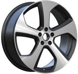 China High Speed 5 Hole VW Alloy Wheels Hyper Silver 19 inch 5 X 112 PCD for sale