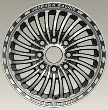 China 8 Hole 14 Inch Alloy Wheels For Automobile 14x6.0 For Subaru, Mitsubishi, Hyundai for sale