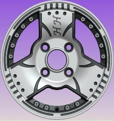China 12 Inch Chrome Wheels, Automobile Alloy Wheel 4 Hole 998 for sale