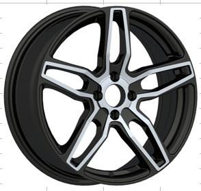 China 4, 5 Hole 17 Inch Alloy Wheels 15x7 17x7.5 100 - 120 PCD for sale
