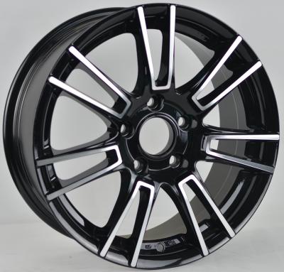 China Customized Black Chromed Car 15 Inch Alloy Wheels 15x6.5 16x7 for sale