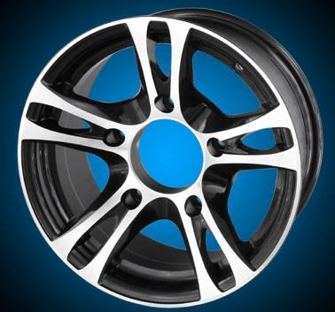 China Chevrolet, Ford, Lexus Polished Car 16 Inch Alloy Wheels With 5 Hole for sale
