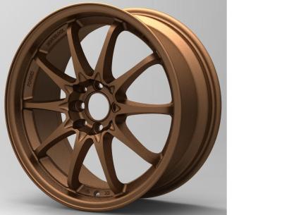 China Golden Full Painted 16 Inch Alloy Wheels 15x6.5 16x7 17x7.5 18x8.0 for sale