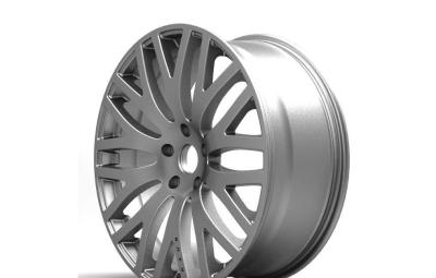 China 22 Inch Alloy Wheels, Polishing Auto Alloy Wheels with Machine Cut Face for sale