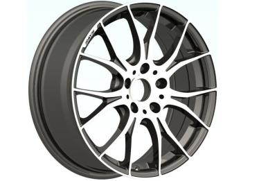 China 5 / 4 / 8 Hole 18 Inch Alloy Wheels, Machine Cut Face Car Alloys Wheels for sale
