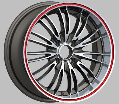 China 4 Hole Full Painted 14 / 13 Inch Alloy Wheels 13*6 14*6 for sale