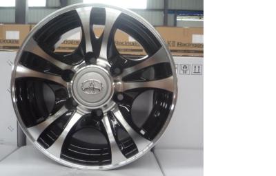 China 14 Inch Alloy Wheels, Machined Finished Automobile Wheel 14x6.0 15x6.5 for sale