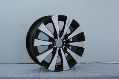 China Customized 14 Inch Machine Cut Lip Alloy Wheels 14x6.0 for sale