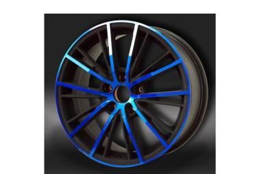 China Full Painted 17 / 18 Inch Alloy Wheels For Car With Machine cut lip for sale