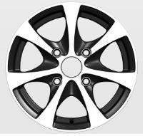 China High Performance 14 Inch Alloy Wheels, Full Painted Car Wheel 14x6.0 for sale