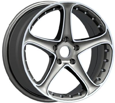 China 5 Hole 17 Inch Alloy Wheels 17x7.5 18x8.0 73.1 - 54.1 CB for sale