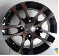 China 4 Hole 14 Inch Full Painted Alloy Wheels For Automobile 14x6.0 for sale