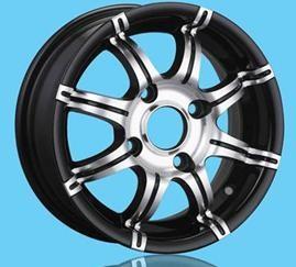 China 13x5.5 4 Hole 13 Inch Alloy Wheels, Polish Chrome Auto Alloy Wheel for sale