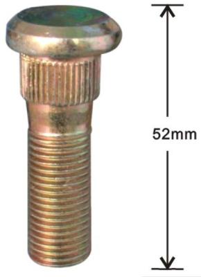 China 52mm Alloy Wheel Bolt Fastners 14 * 1.5H, 14 * 1.5L for sale
